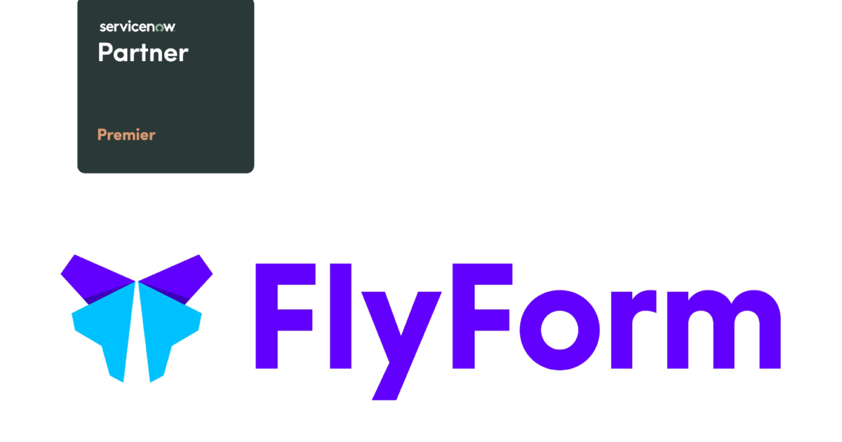 FlyForm Achieves Premier Partner Status from ServiceNow | FlyForm