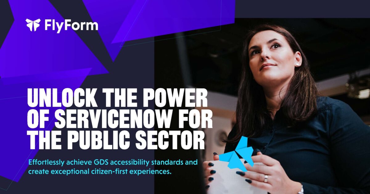 eBook: Unlock the Power of ServiceNow for the Public Sector | FlyForm